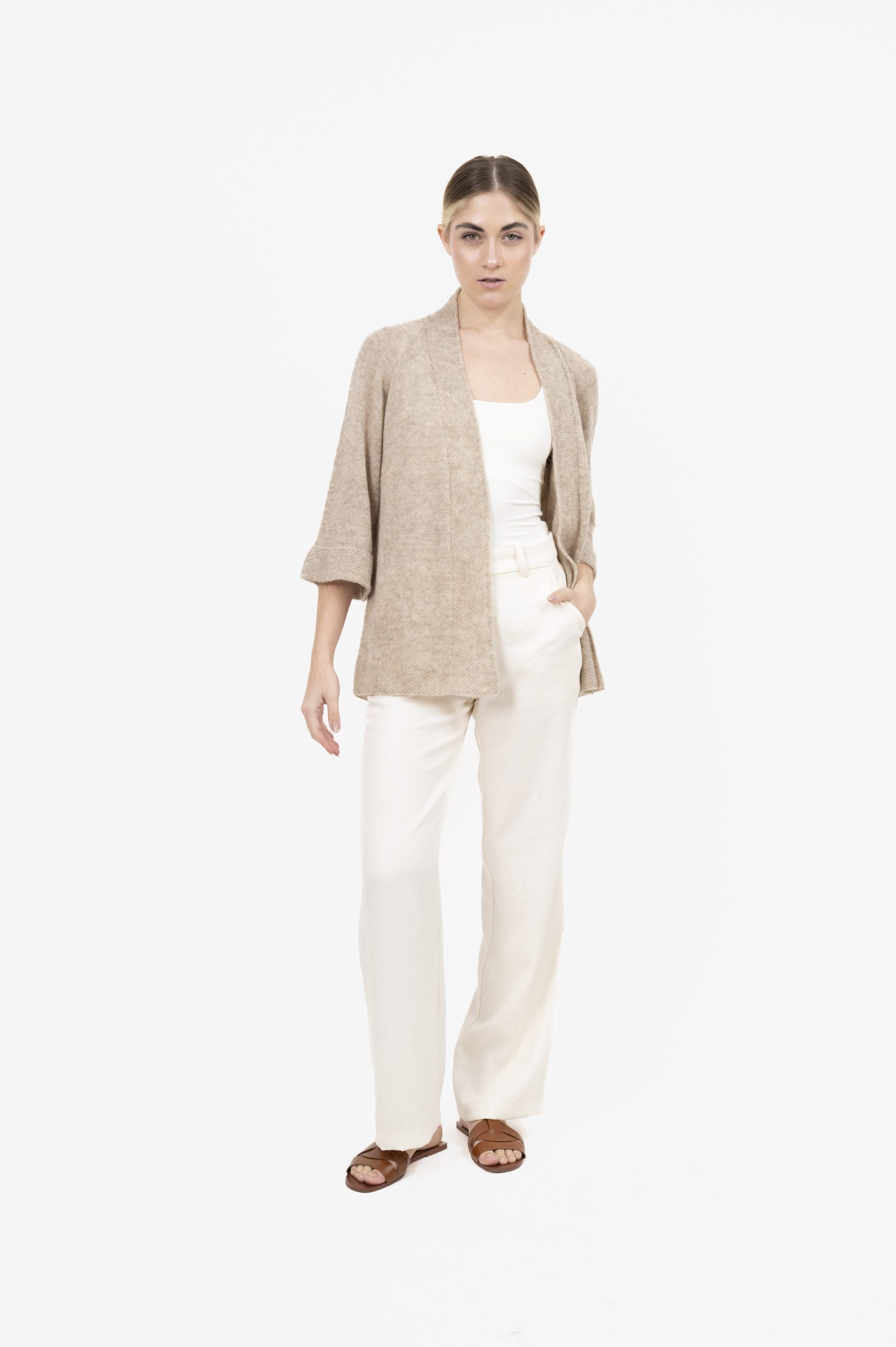 Saco Parma Beige - Pure Alpaca
