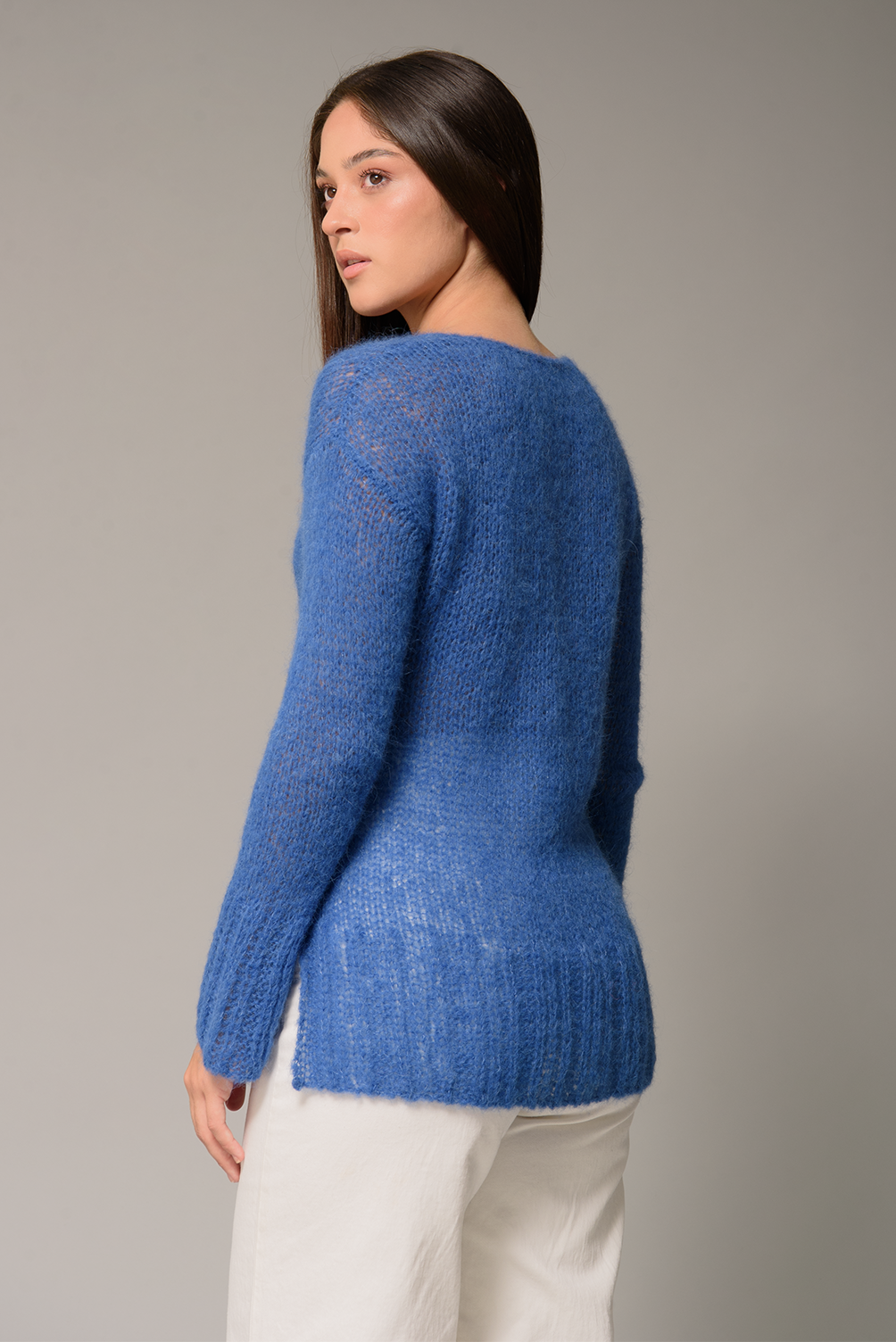 Suéter Briza Azul - Pure Alpaca