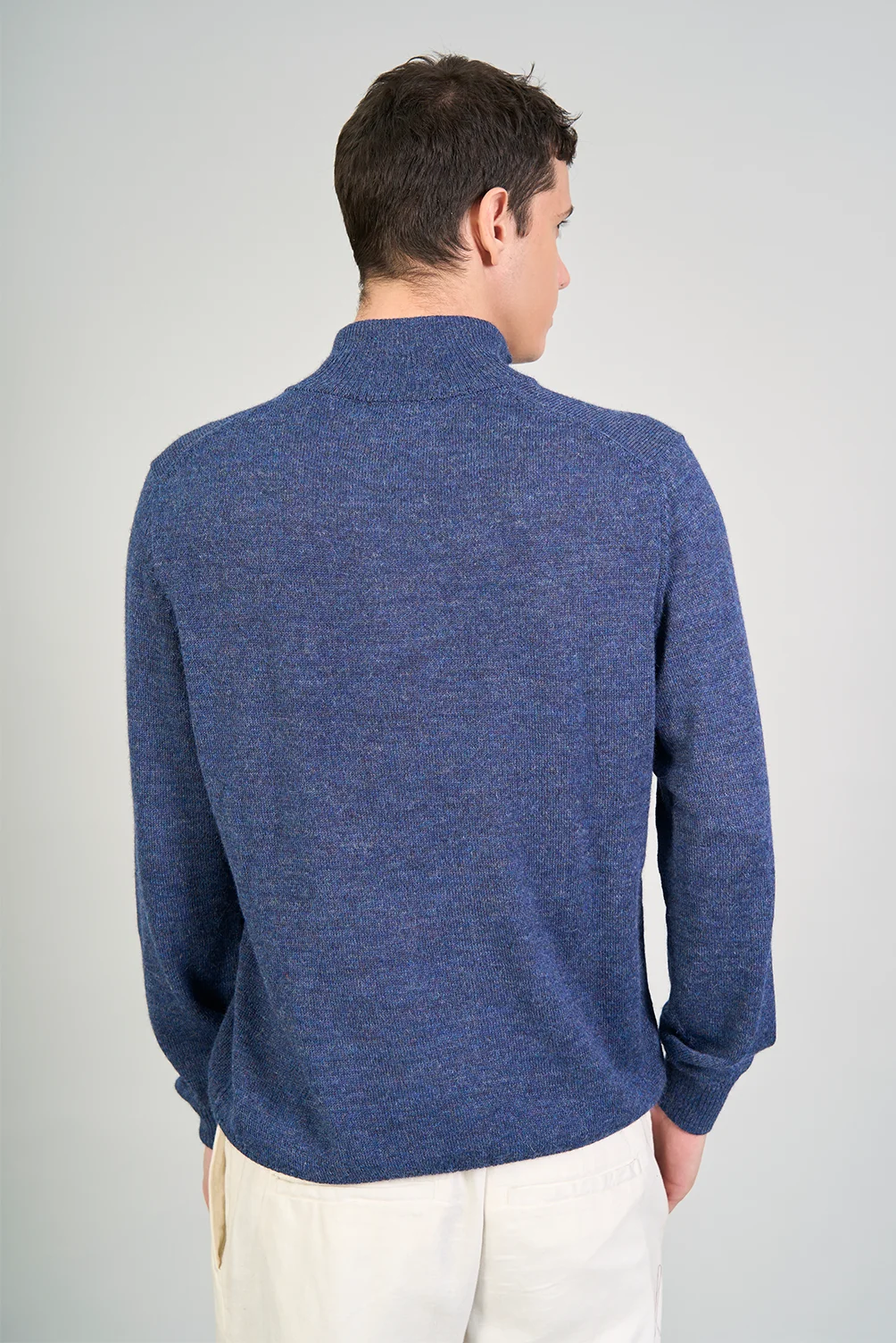 Troyer Antonio Azul/Gris - Pure Alpaca